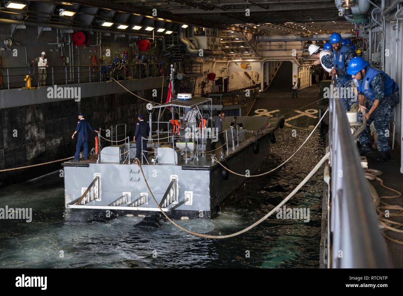 GULF OF THAILAND (Feb. 14, 2019) - A landing craft, mechanized (LCM ...