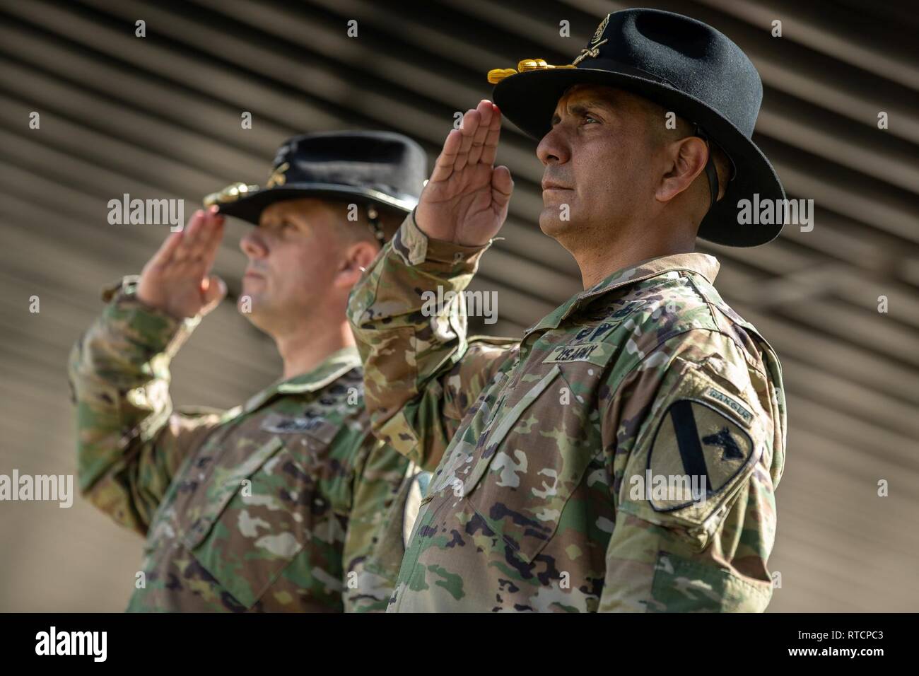 FORT HOOD, Tx.-Command Sgt. Maj. Alexander Yazzie assumes ...