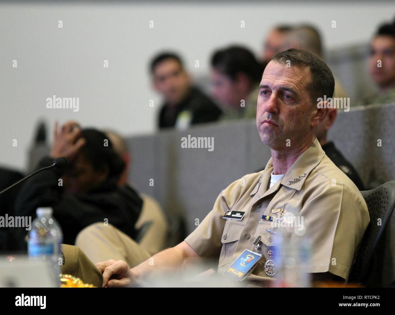 NORCO, Calif. (Feb. 14, 2019) Chief of Naval Operations (CNO) Adm. John ...