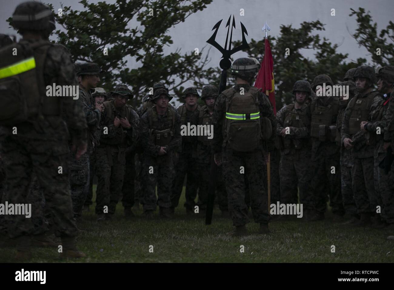 Col. Robert “Bams” Brodie, commander of the 31st Marine Expeditionary ...