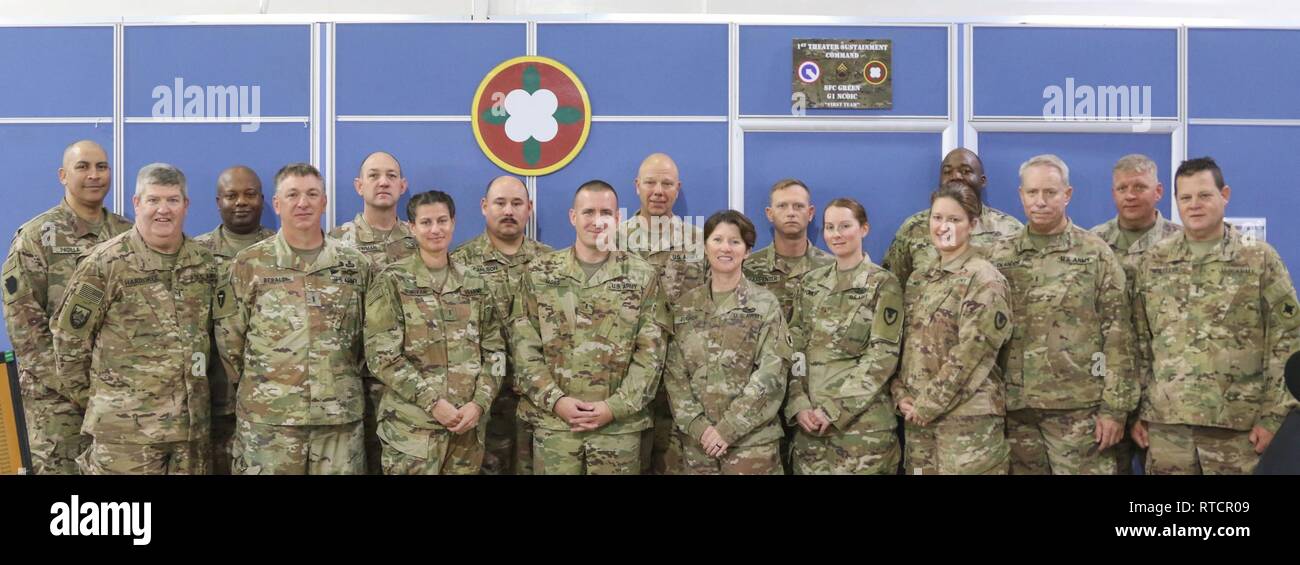 During the promotion of Cheif Warrant Officer 3 Joby Moss, a group ...
