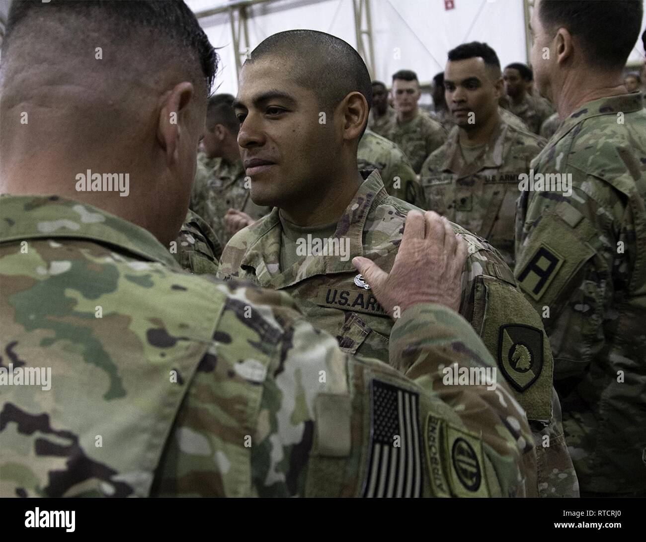 1st Lt. Allan Reyes, Special Troops Battalion, 300th Sustainment ...