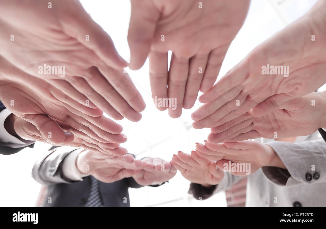 concept of teamwork and unity Stock Photo - Alamy