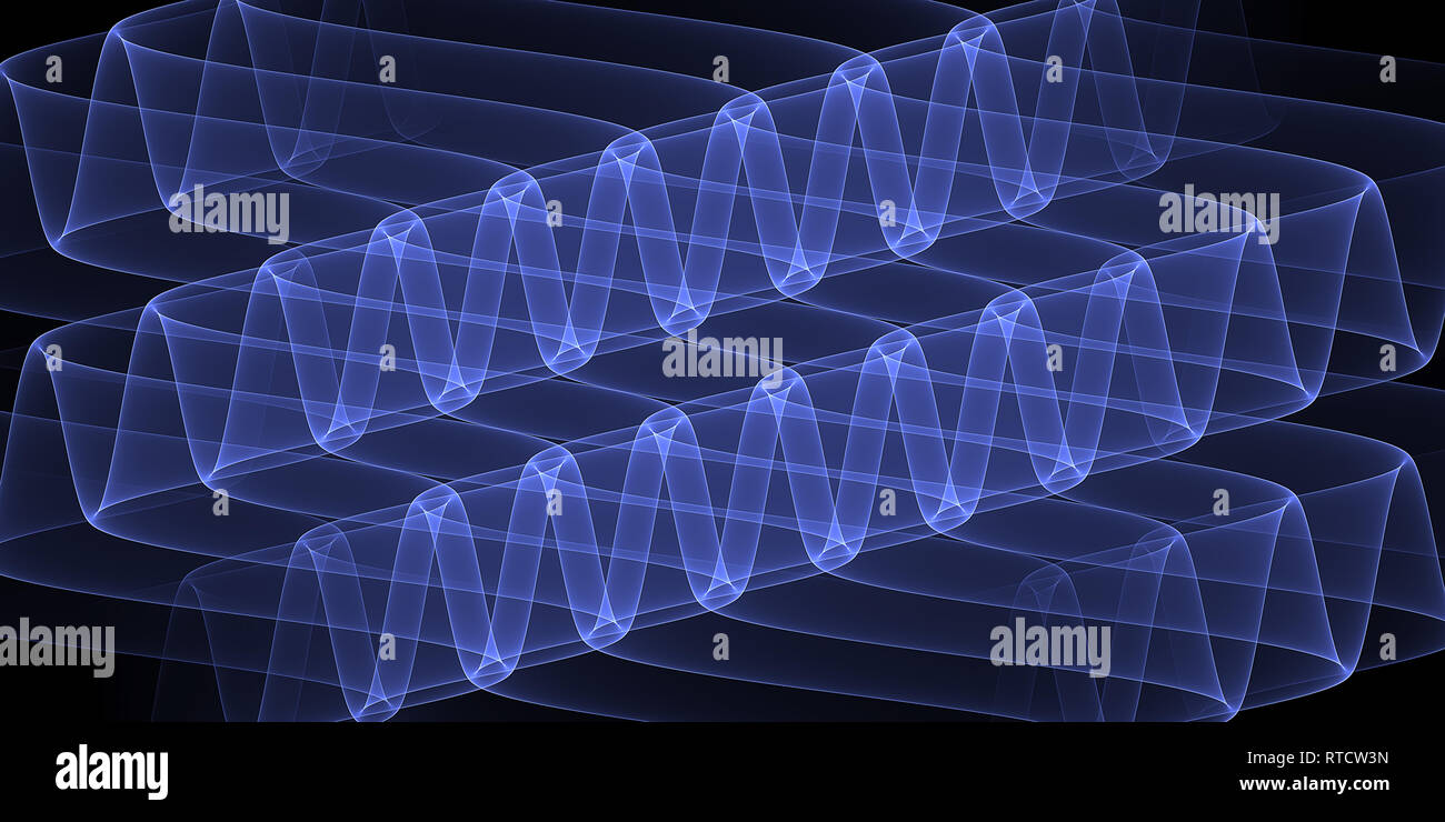 Abstract wavy lines Stock Photo - Alamy