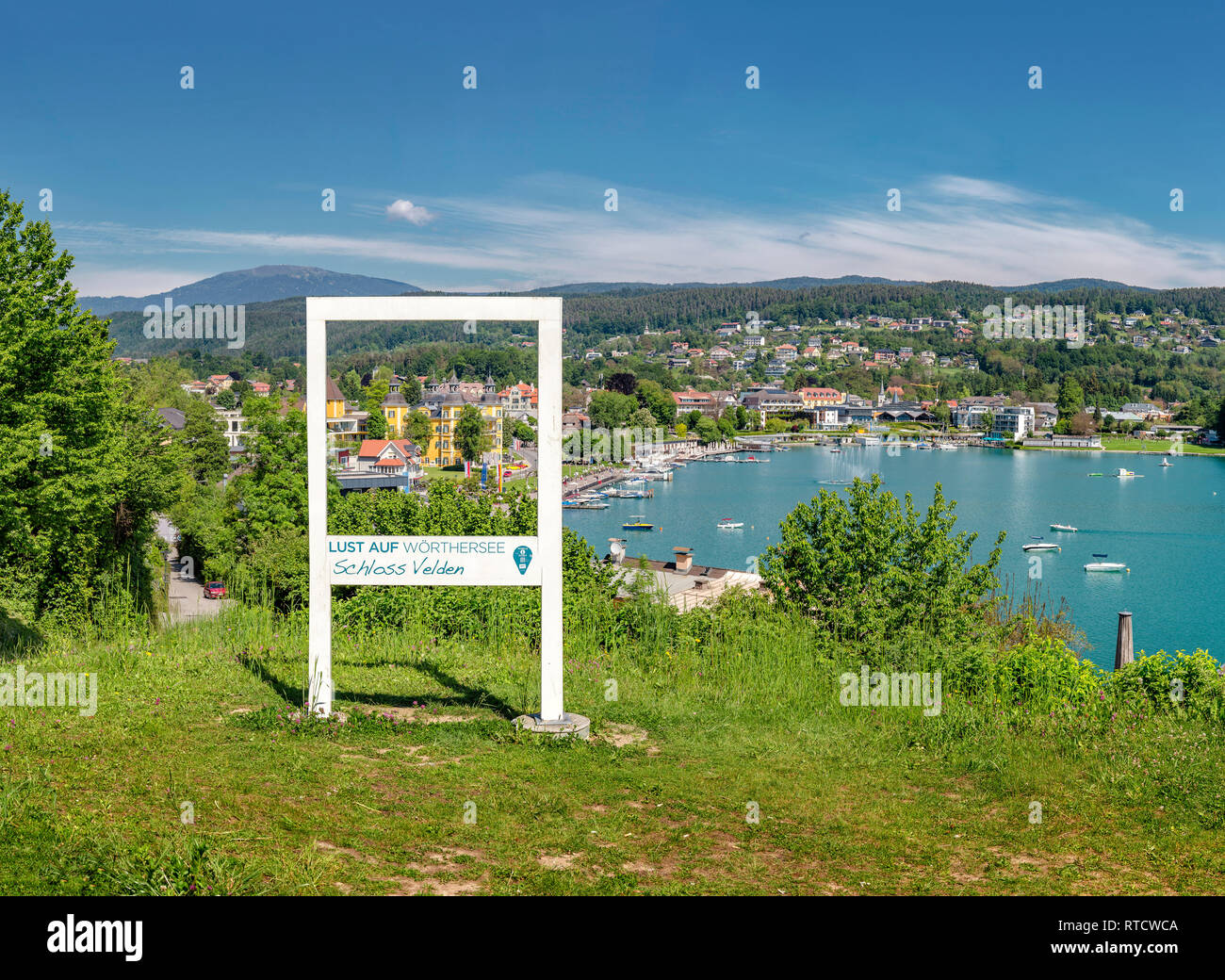 Overview at Velden am Wörthersee, Velden am Wörther See, Österreich ...