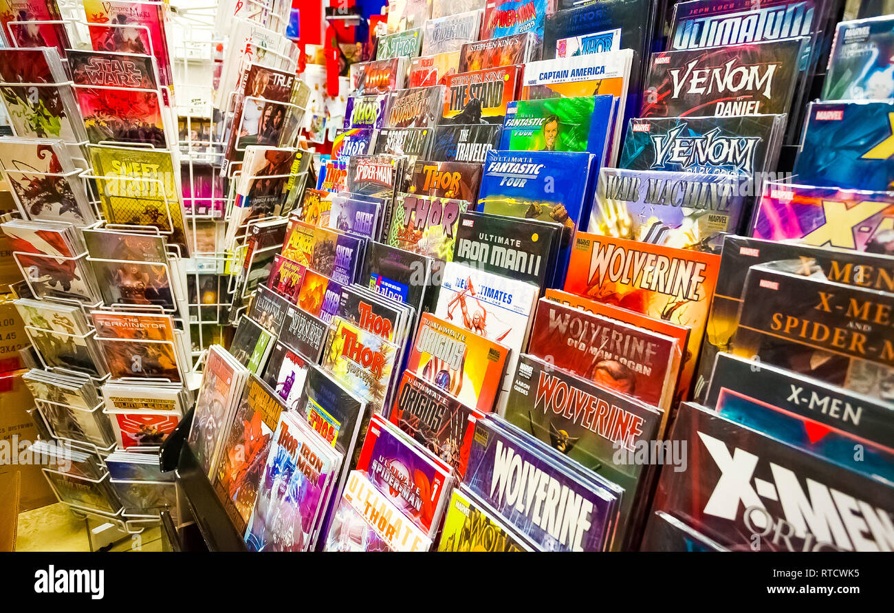 Superman book cover hi-res stock photography and images - Alamy