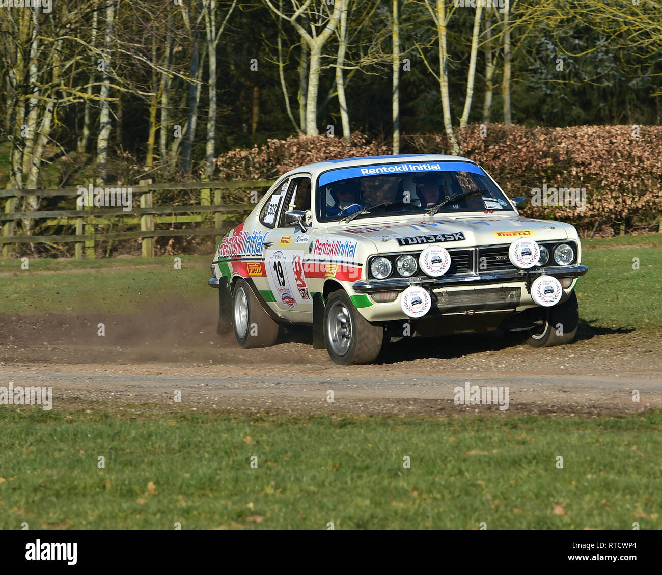 Mick Strafford, Chevrolet Firenza Can Am, Race Retro, Rally stage ...
