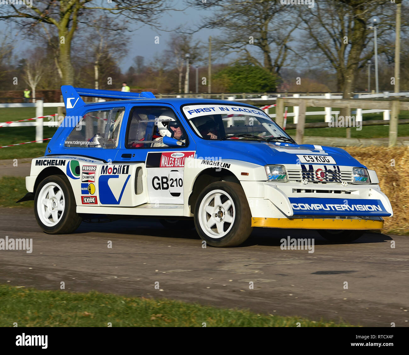 Dave Higgs, MG Metro 6R4, Race Retro, Rally stage, Sunday 24th February ...