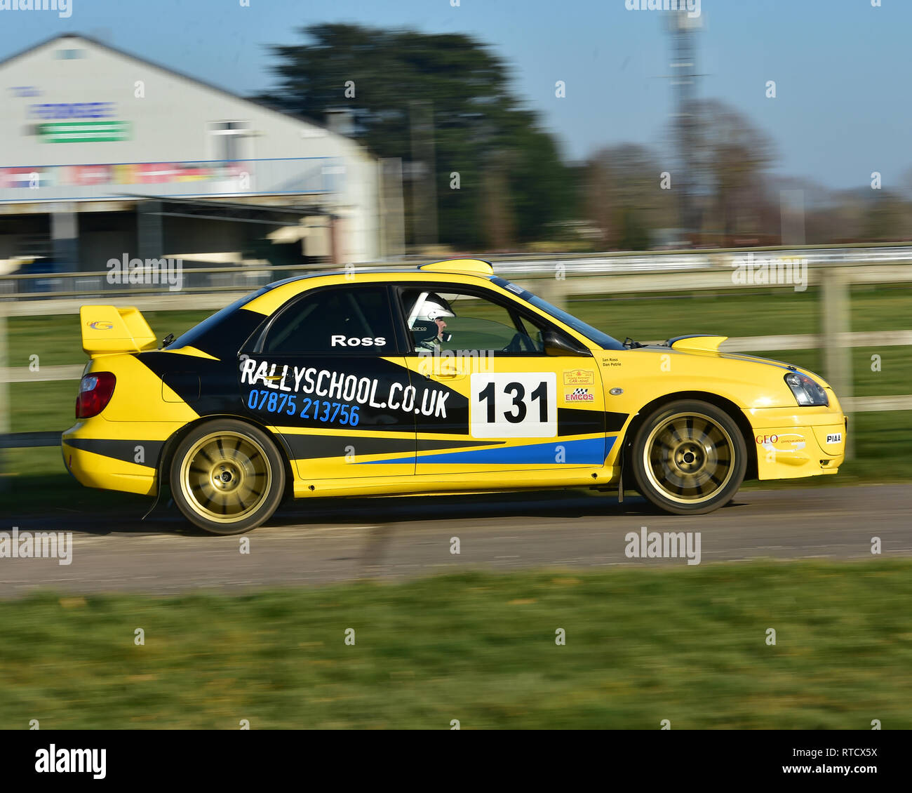Ian Ross, Subaru Impreza, Race Retro, Rally stage, Sunday 24th February ...