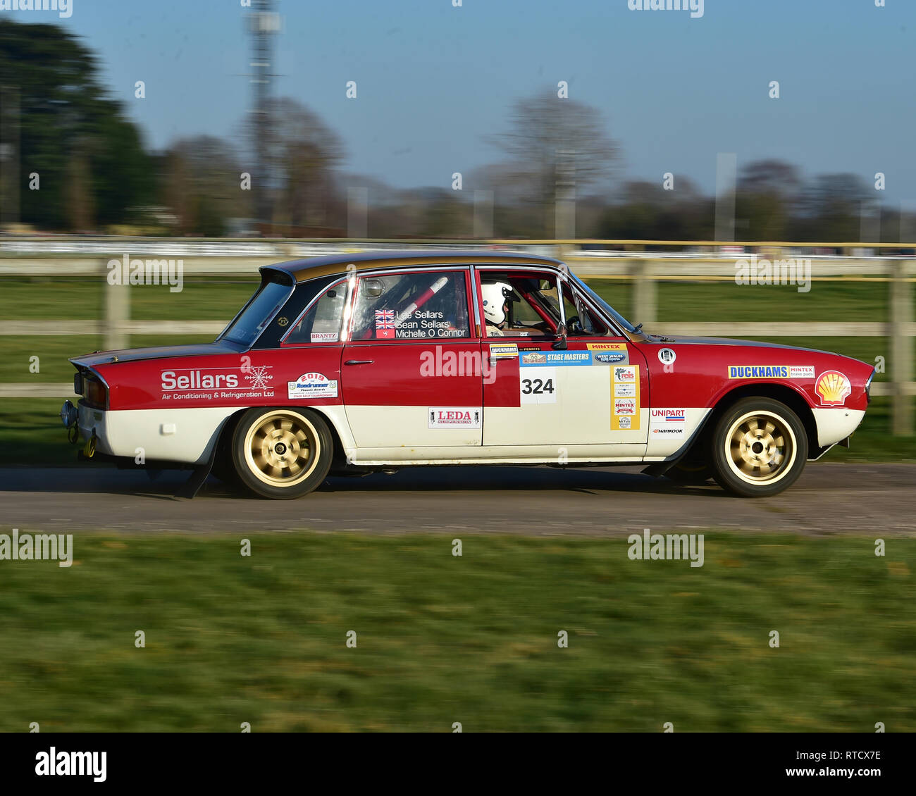 Lee Sellars, Triumph Mk2 Pi Saloon, Race Retro, Rally stage, Sunday ...
