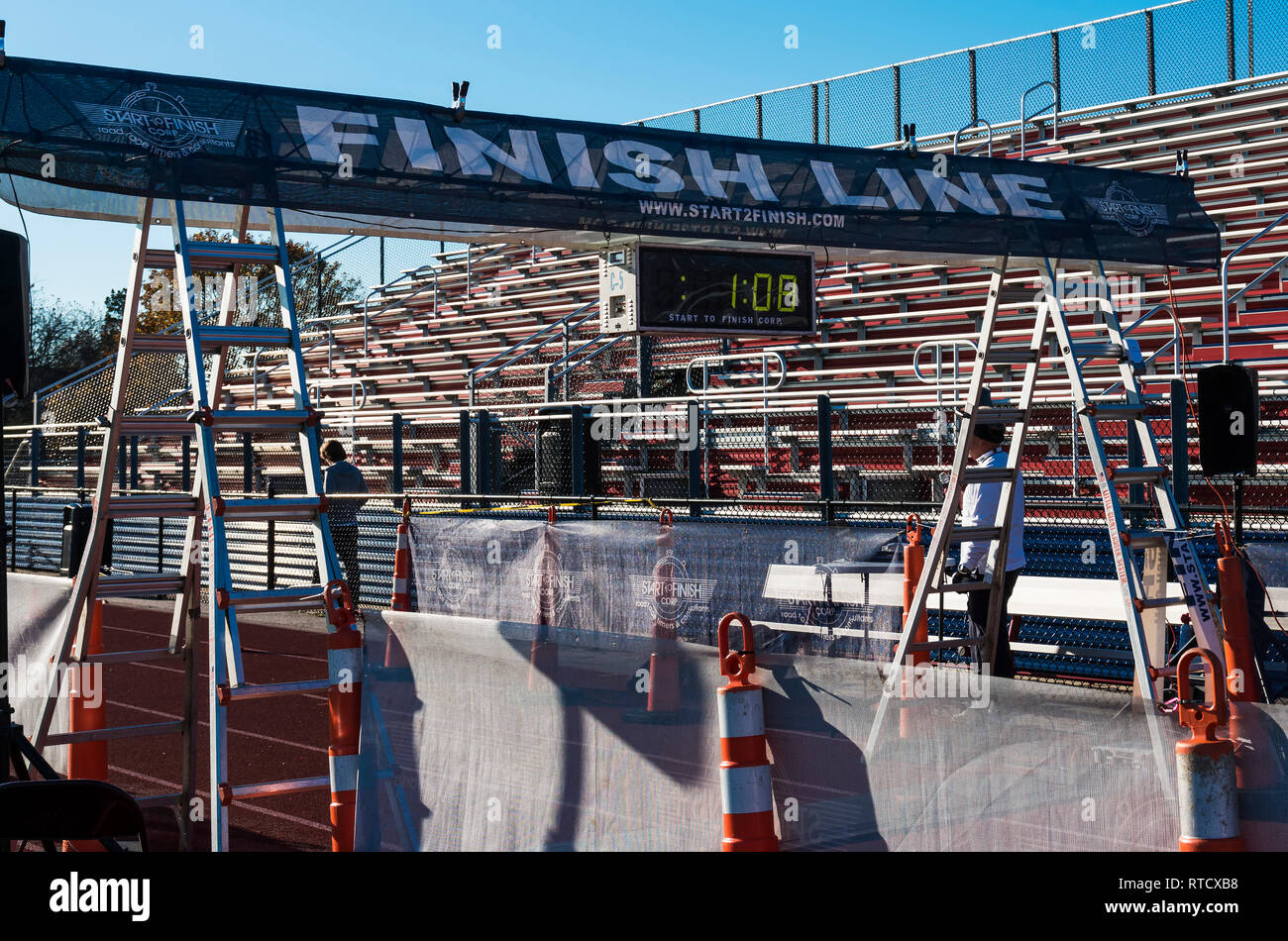 Sports day school set up hi-res stock photography and images - Alamy