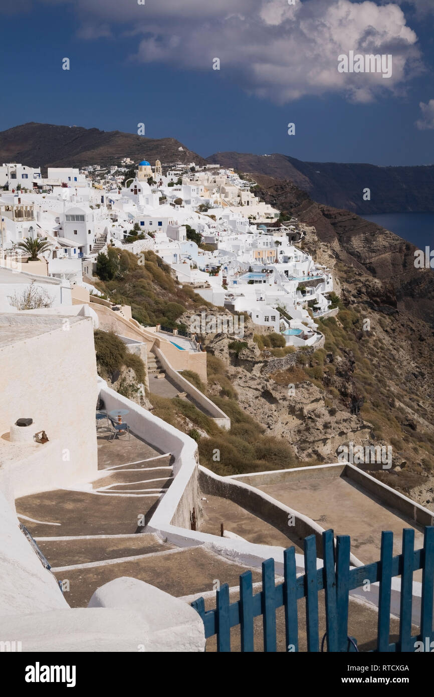 Oia village, Santorini, Greece Stock Photo - Alamy