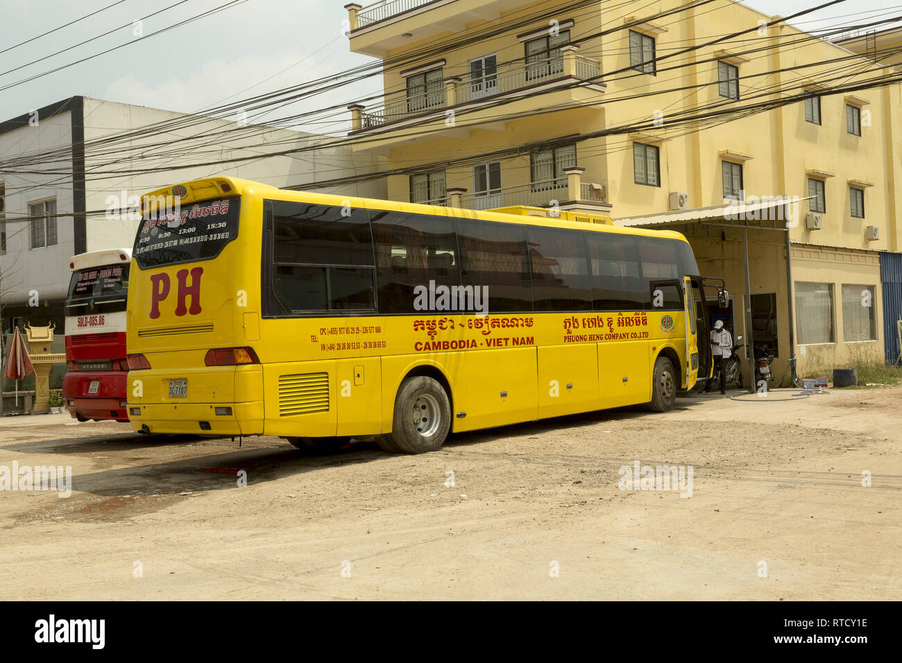 Casinos in border town Bavet in Cambodia Stock Photo - Alamy