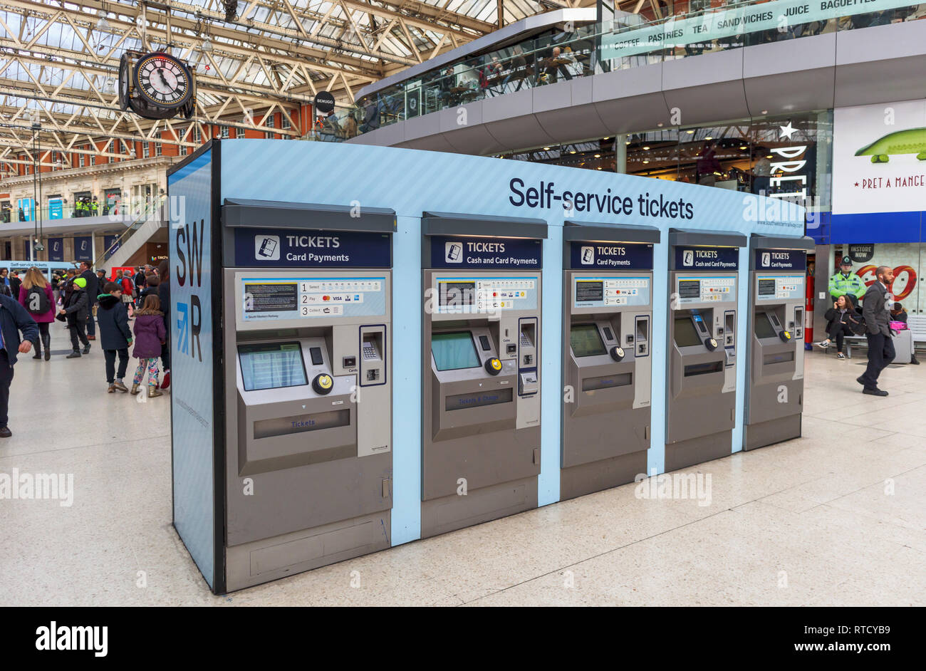 Rail fares, prices and tickets: Southwestern Railway self-service ...