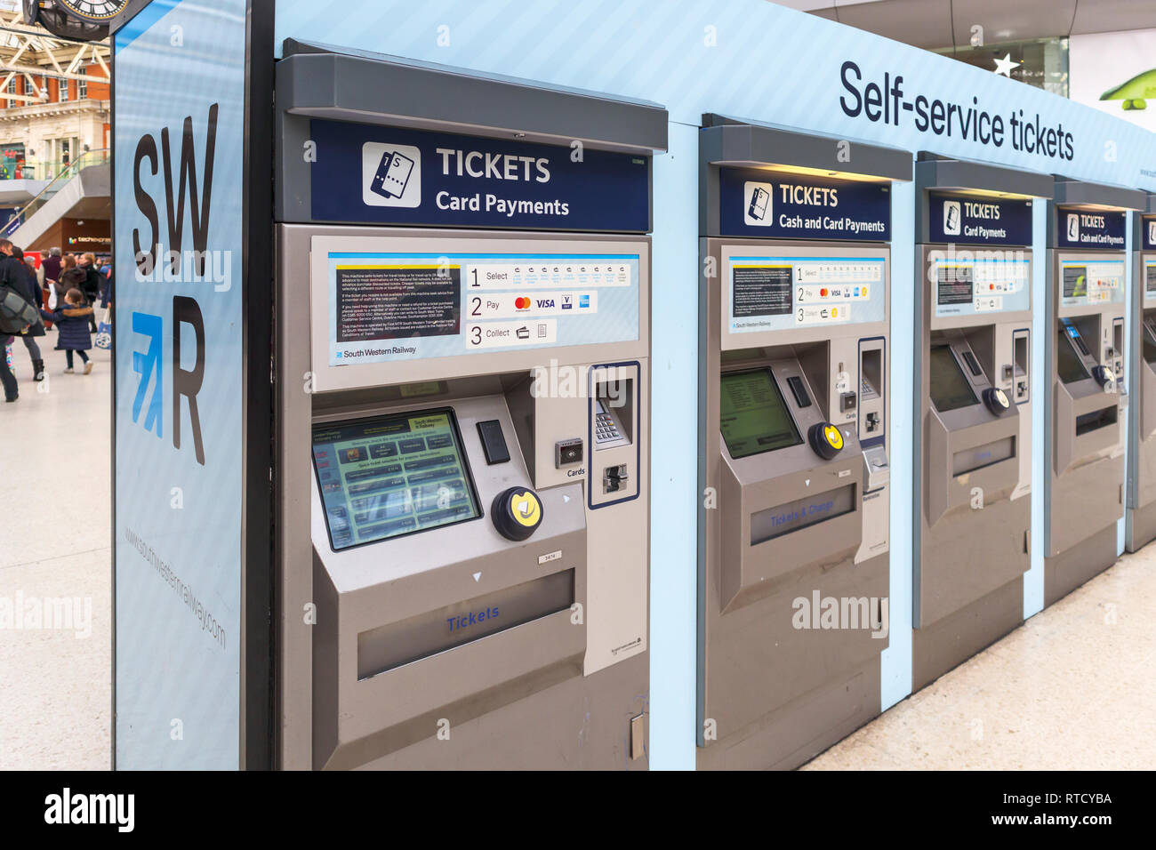 Rail fares, prices and tickets: Southwestern Railway self-service ...