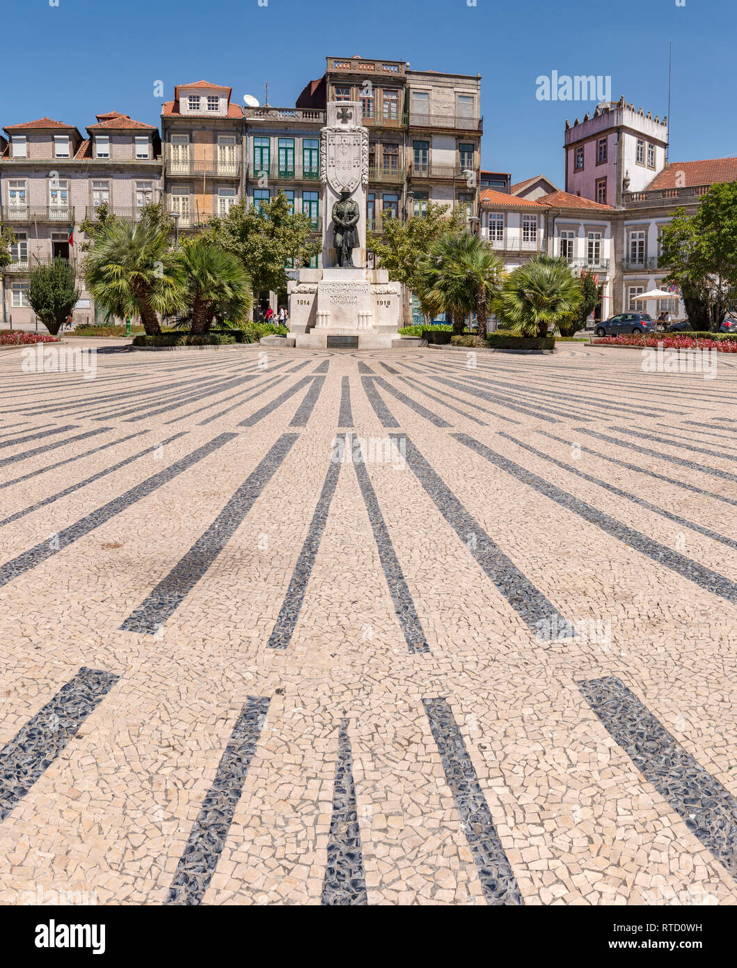 Square Carlos Alberto, Porto, Portugal Stock Photo - Alamy