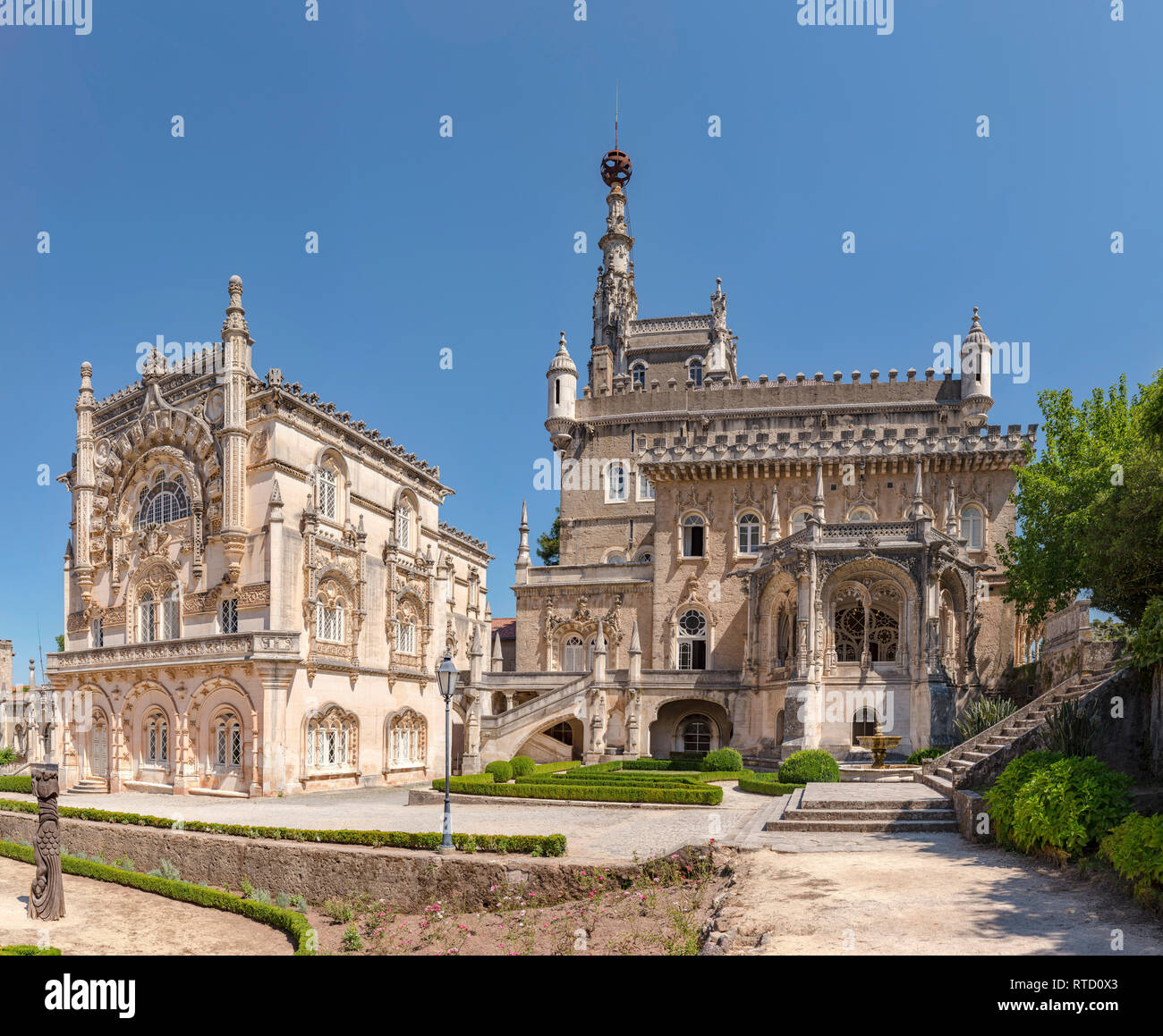 Bussaco Palace Hotel, Buçaco, Portugal Stock Photo - Alamy