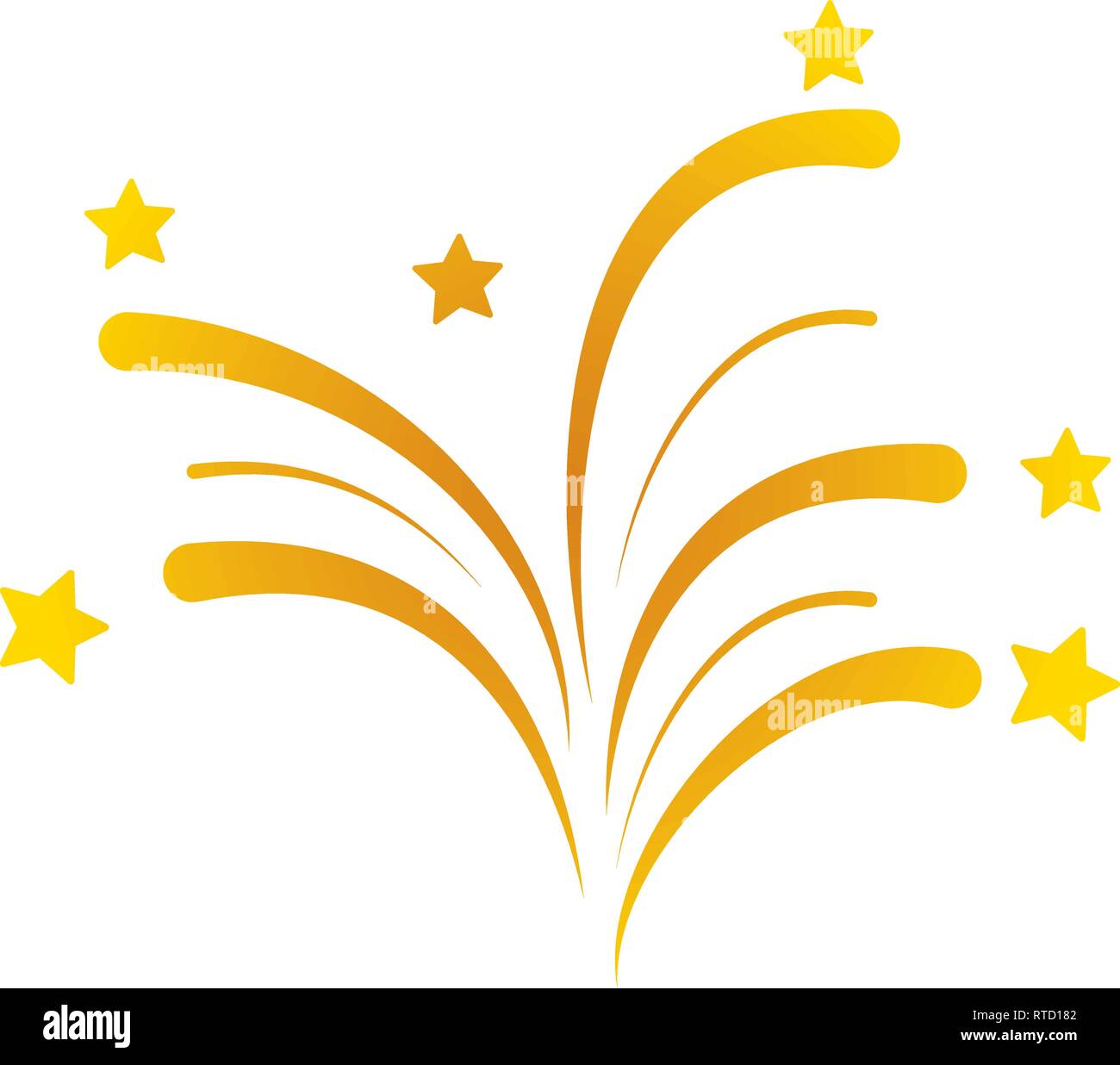 splash of stars icon vector illustration design Stock Vector Image ...