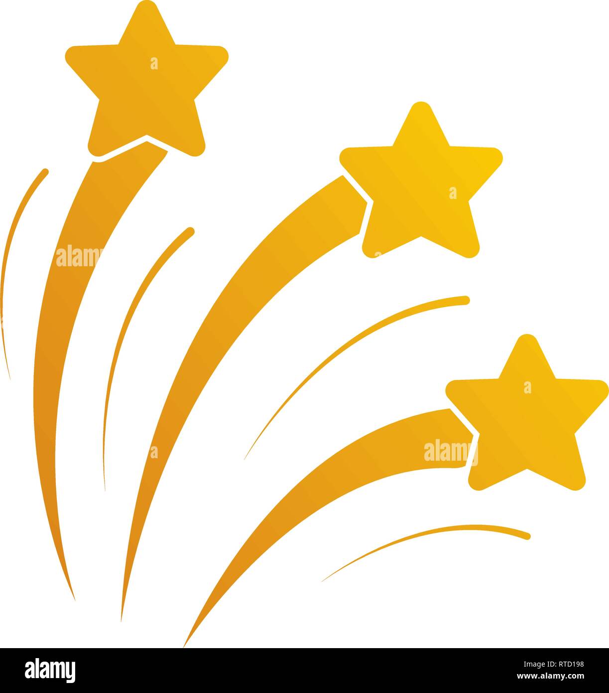 splash of stars icon vector illustration design Stock Vector Image ...