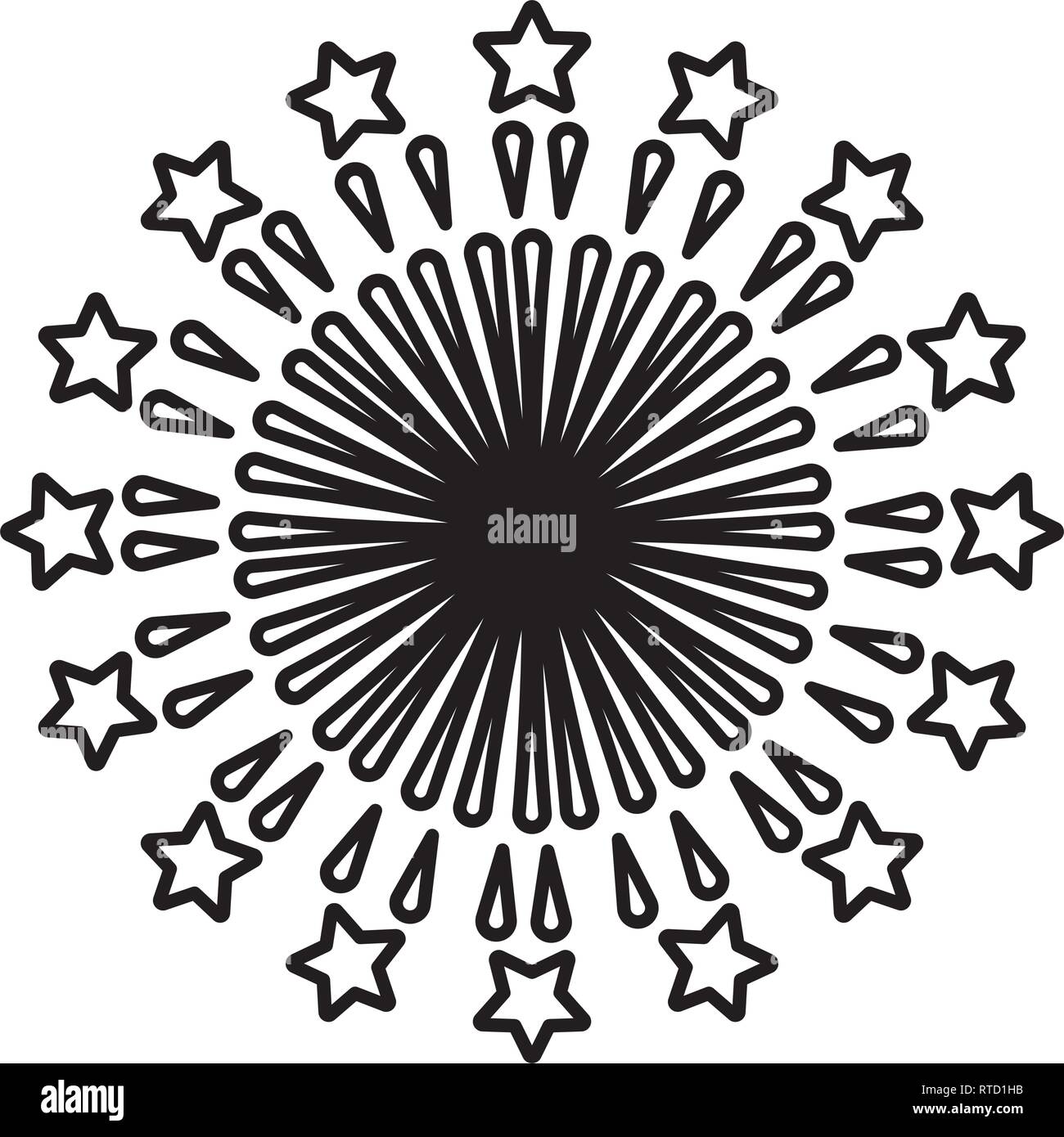 star burst circular icon vector illustration design Stock Vector Image ...