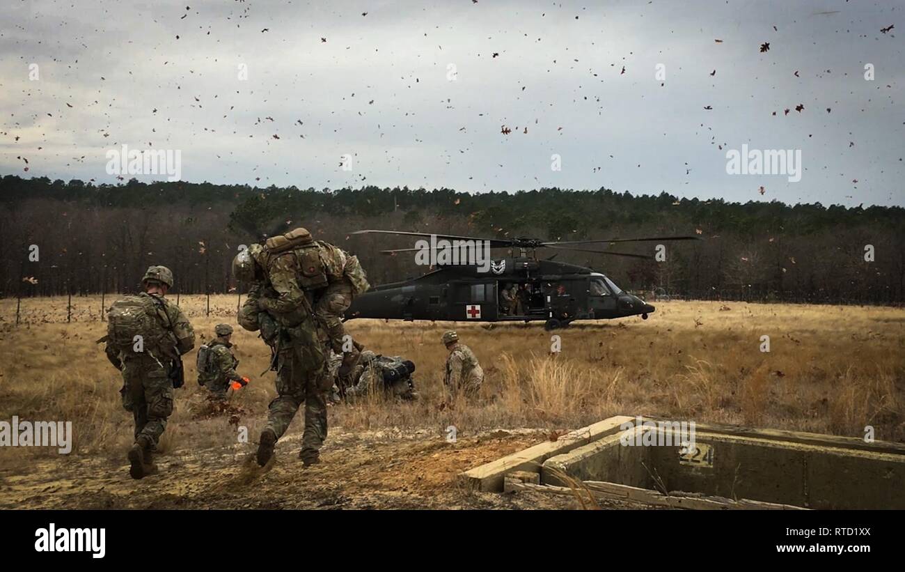 A paratrooper from 1st Battalion, 505th Parachute Infantry Regiment ...