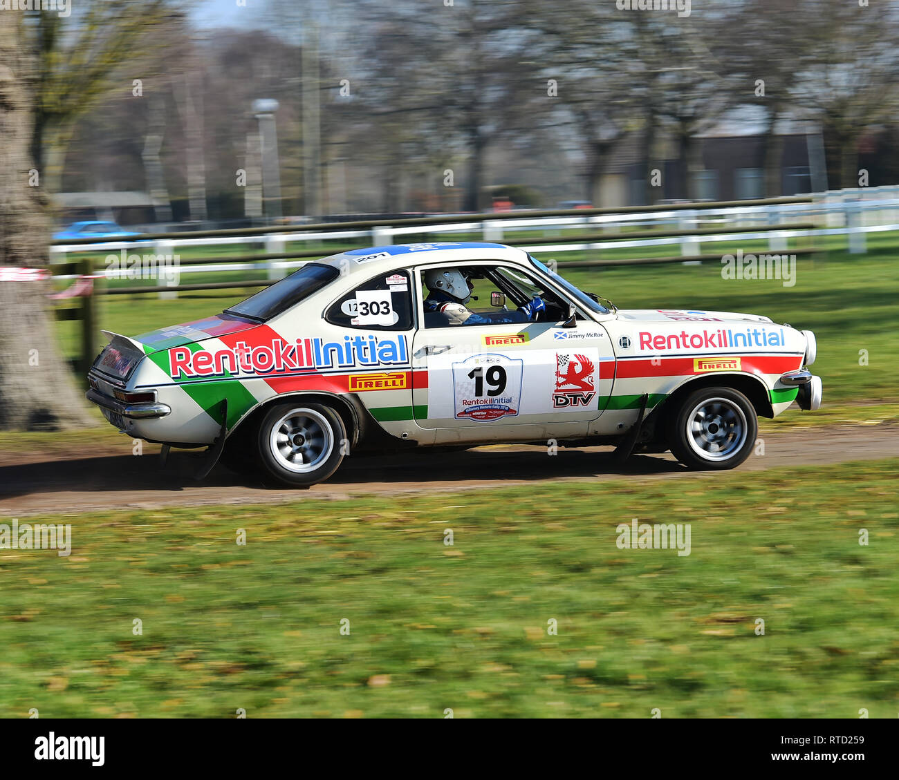 Mick Strafford, Chevrolet Firenza Can Am, Race Retro, Rally stage ...