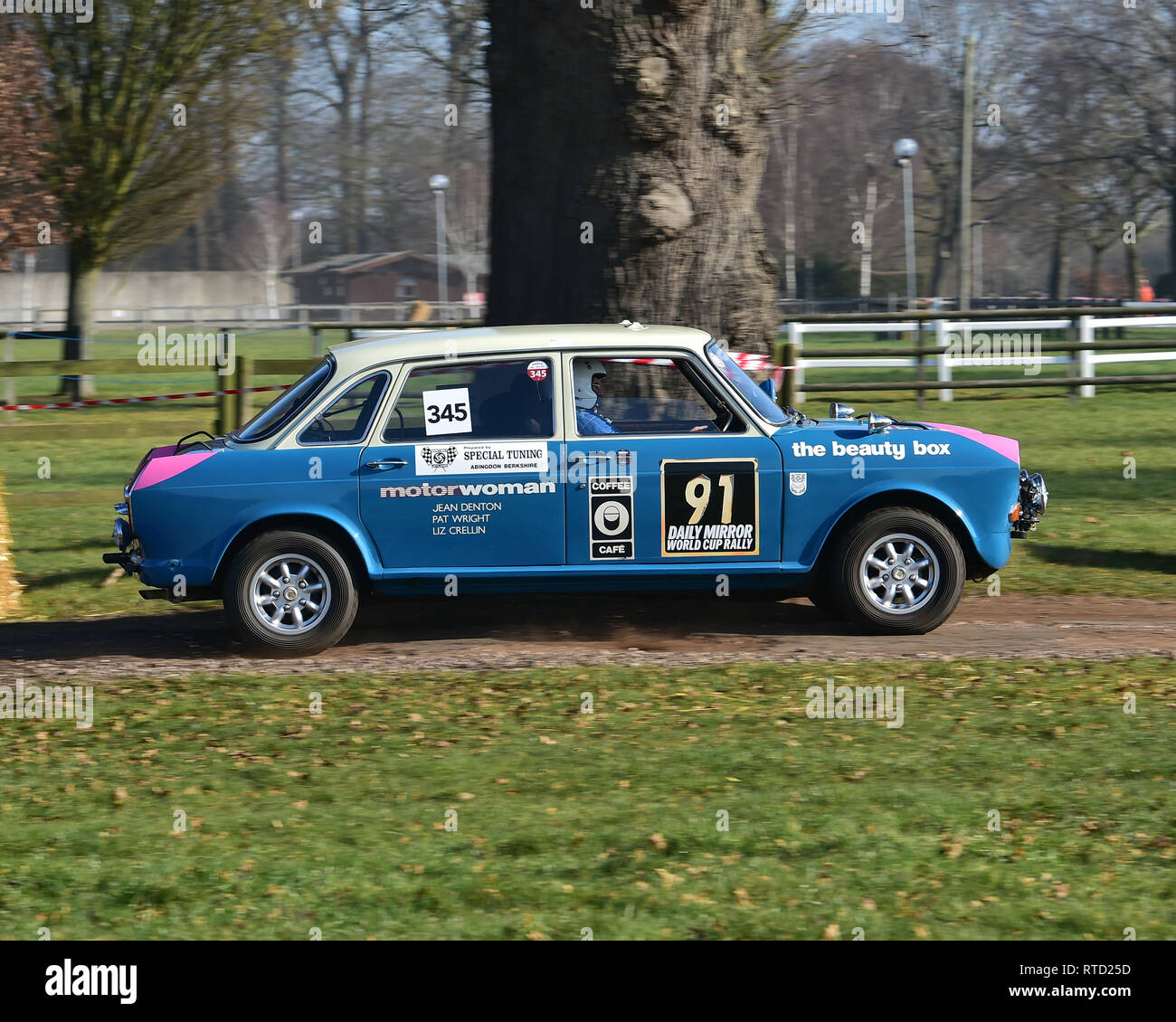 Patrick Walker, Austin 1800, Race Retro, Rally stage, Sunday 24th ...
