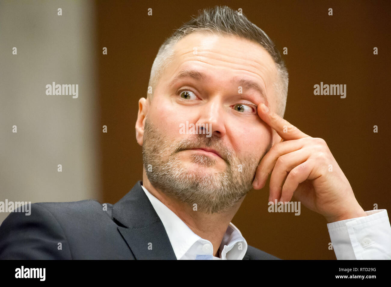 Jaroslaw Walesa, Member of the European Parliament, in Gdansk, Poland ...