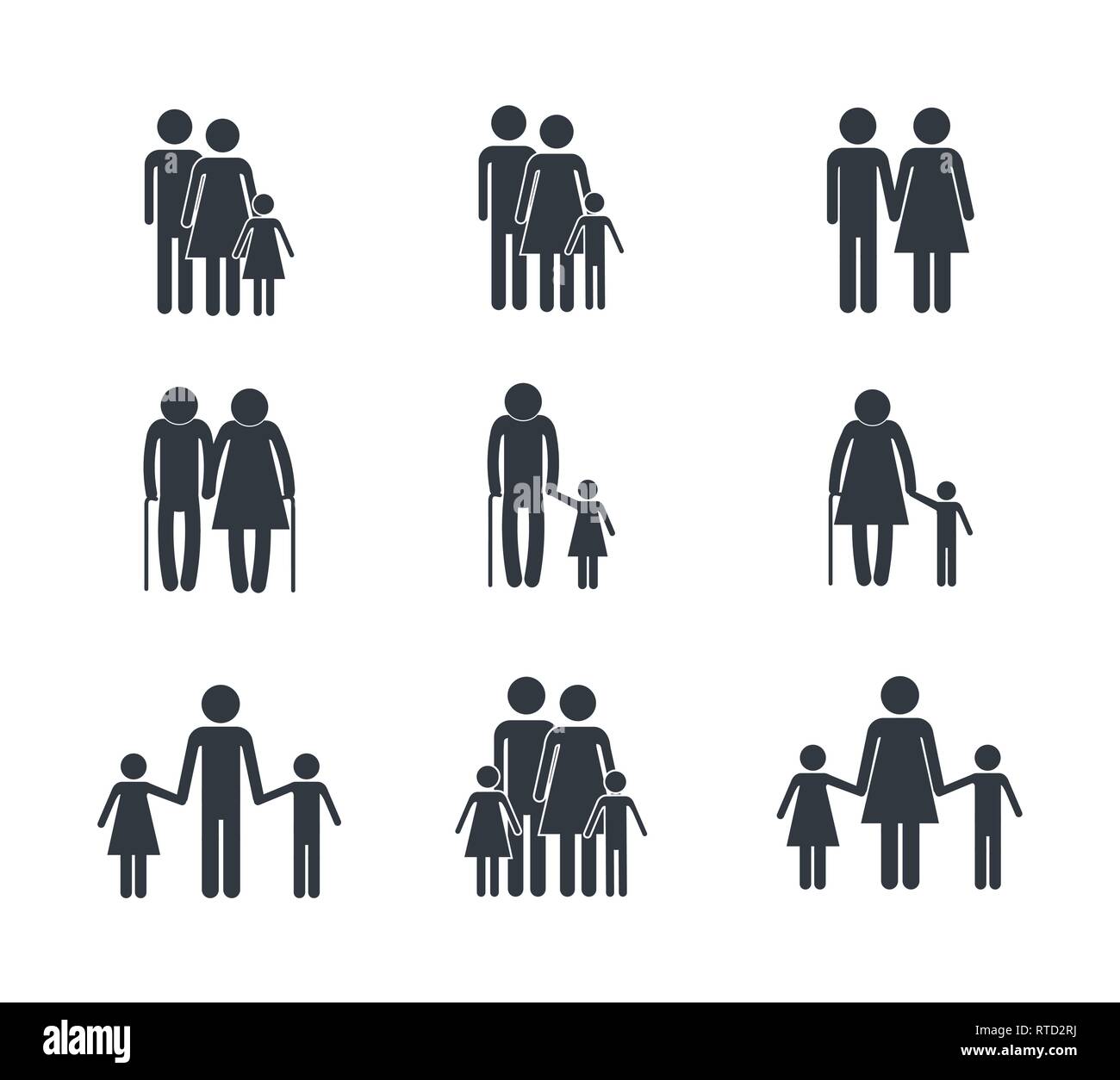For family member Stock Vector Images - Alamy