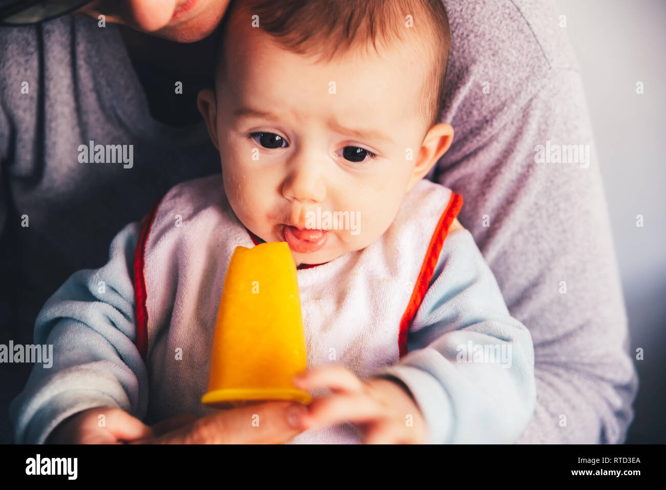 Smiling weaning hi-res stock photography and images - Alamy
