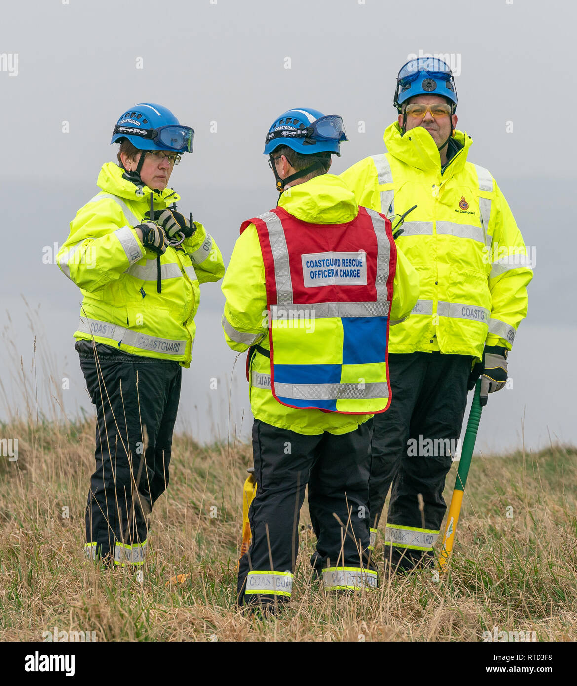 This is the Coastguard Search and Rescue on a Training Exercise ...