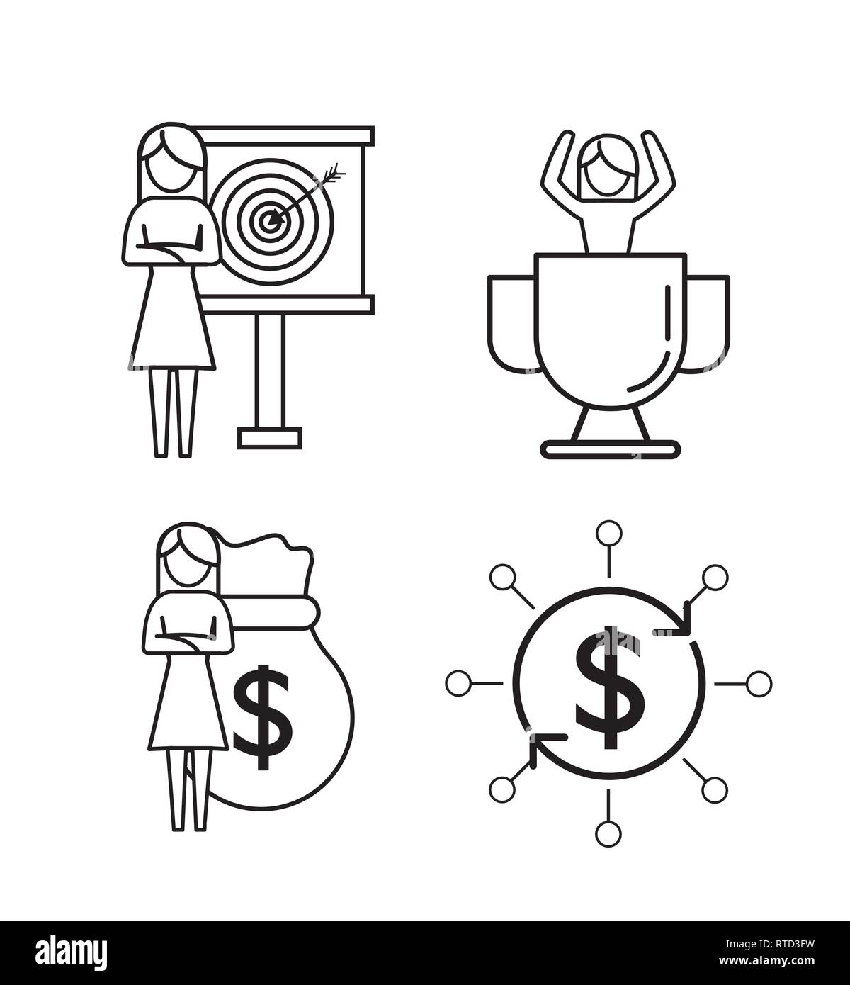 set business strategy and office analysis Stock Vector Image & Art - Alamy