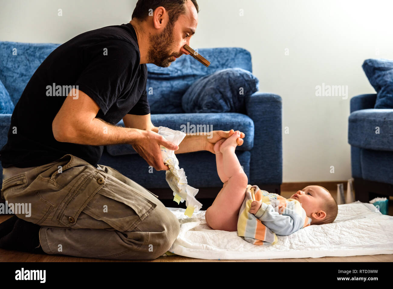 Dirty nappy hi-res stock photography and images - Alamy