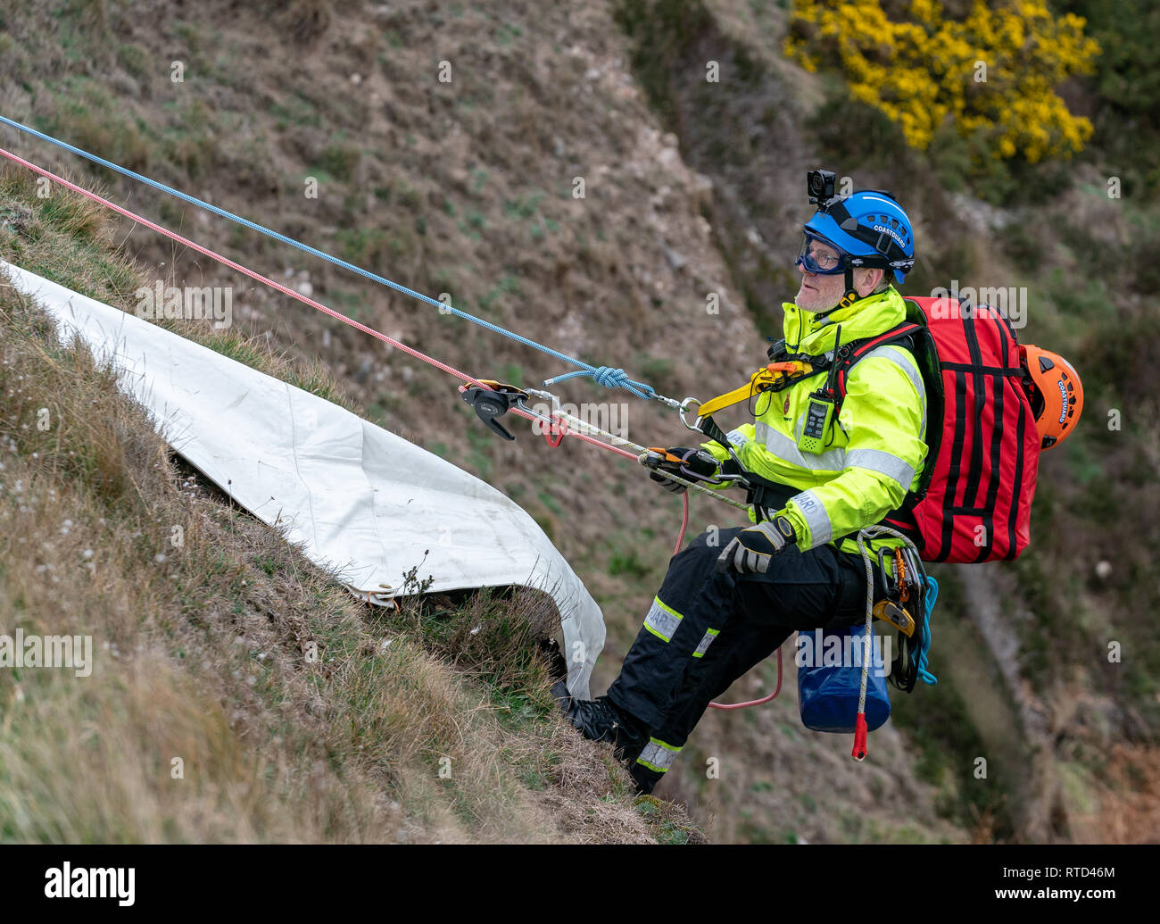 This is the Coastguard Search and Rescue on a Training Exercise ...