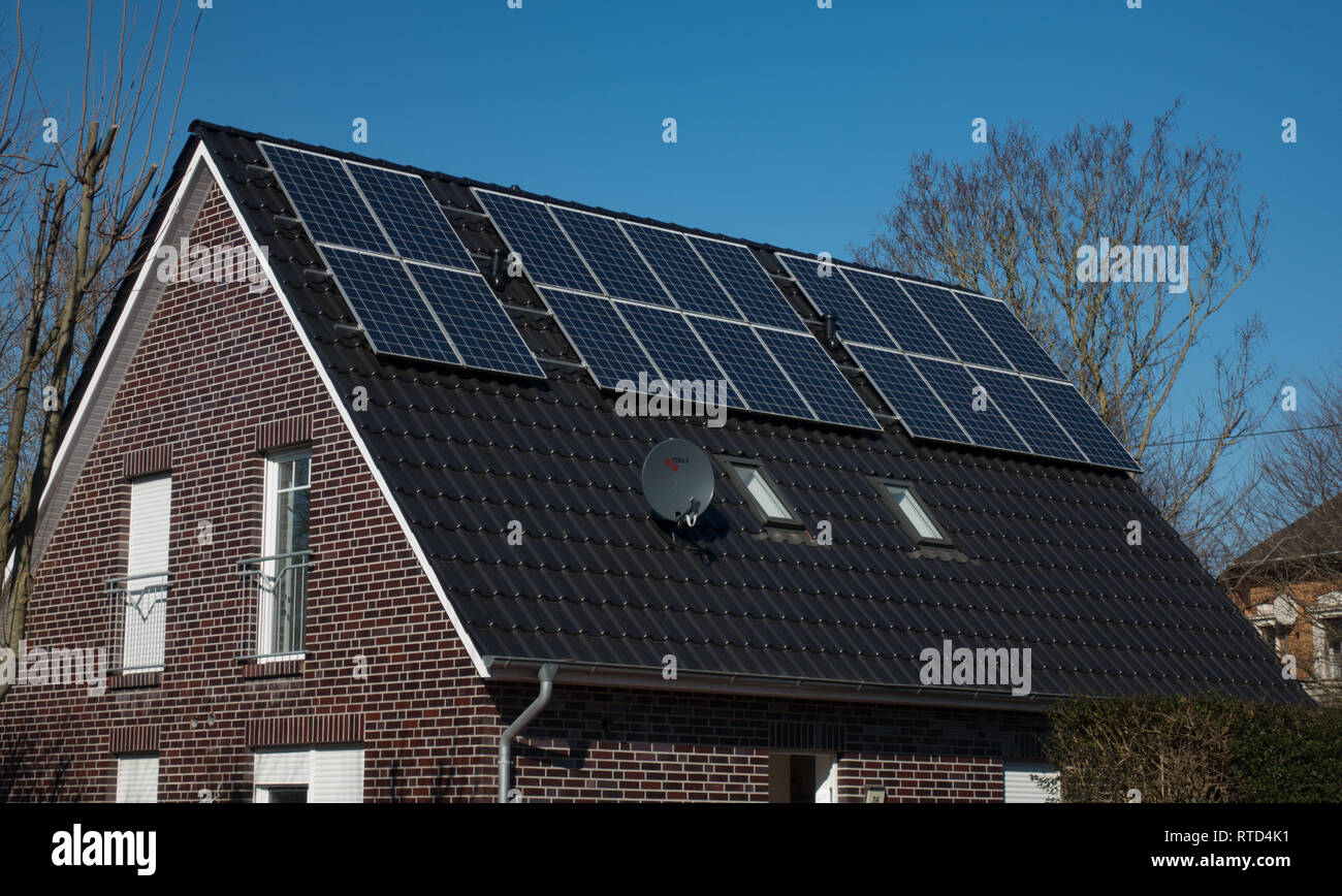Germany solar panels on house hi-res stock photography and images - Alamy