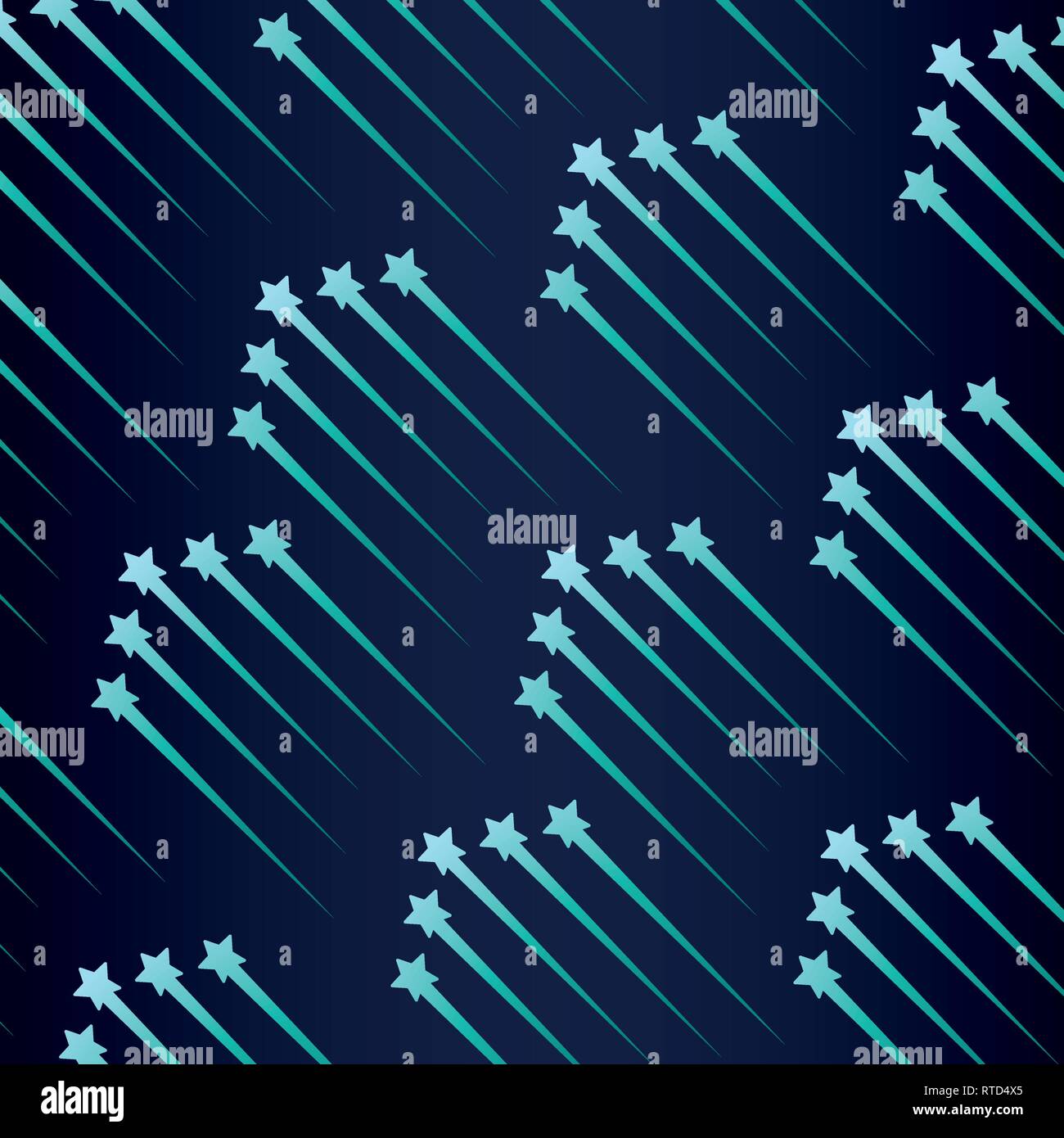 set stars flying pattern background vector illustration design Stock ...