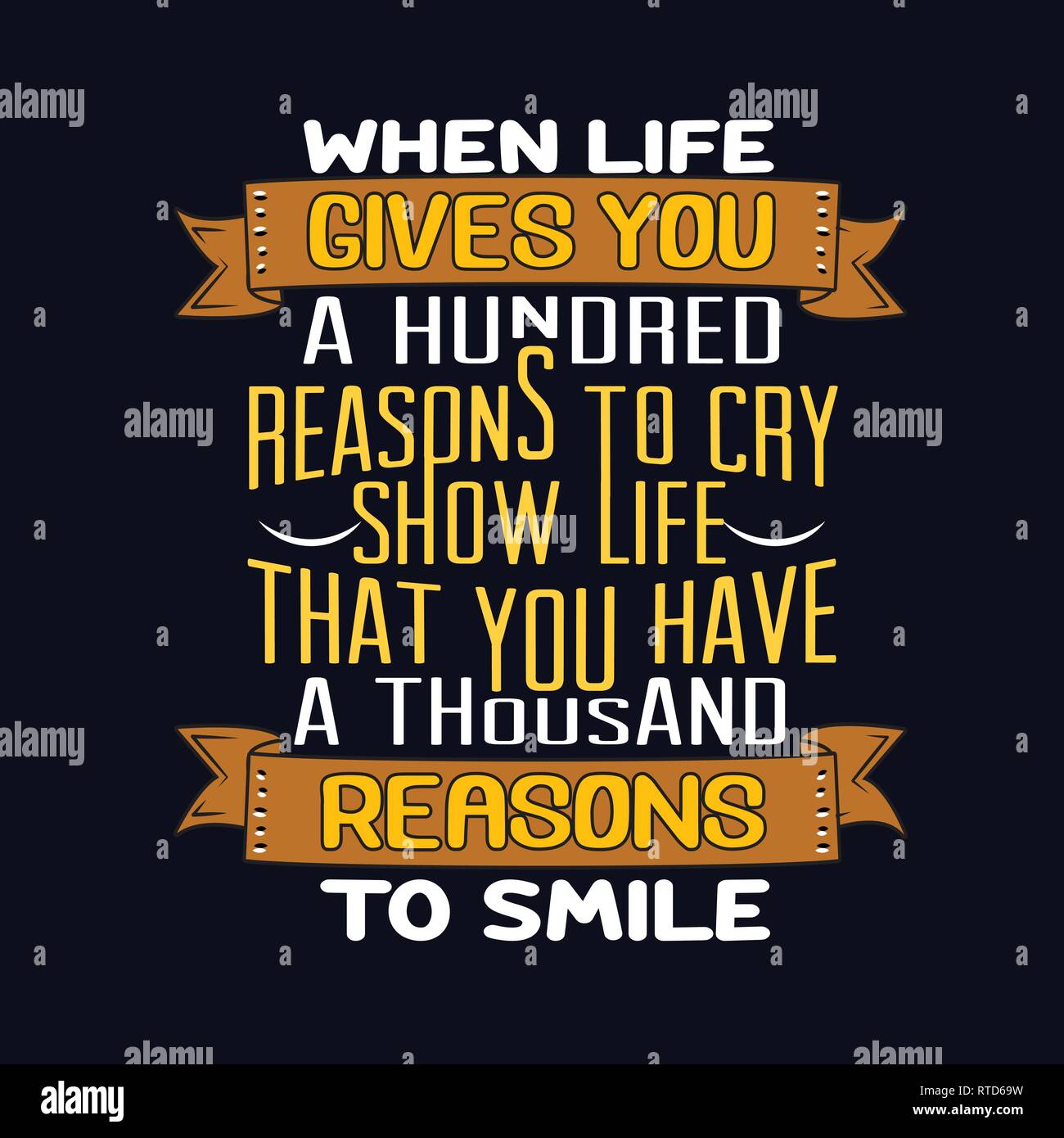Success Quote. When life gives you a hundred reasons to cry show life ...