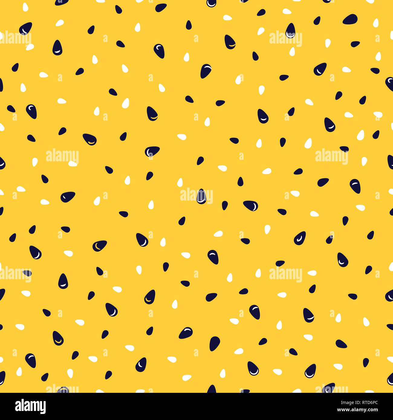 Vector yellow watermelon background with black Stock Vector Image & Art ...