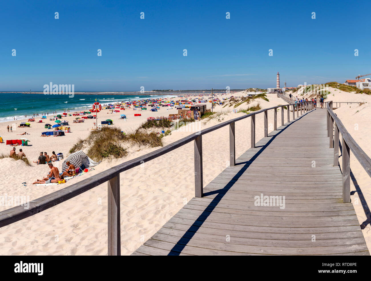 Praia da Barra, Farol da Barra, beach and lighthouse, Praia da Barra ...