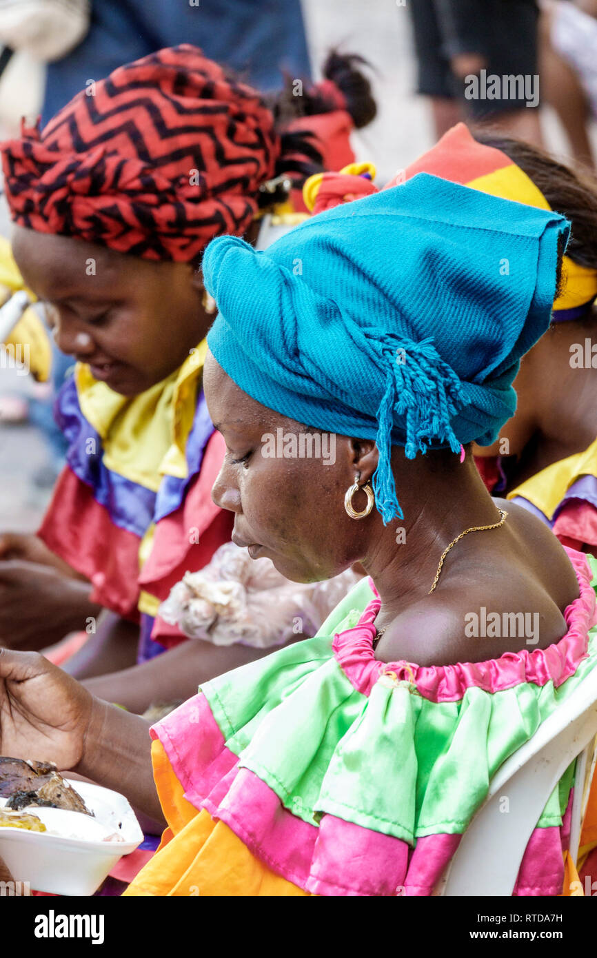 Cartagena Colombia,Black Blacks African Africans ethnic minority,Afro ...