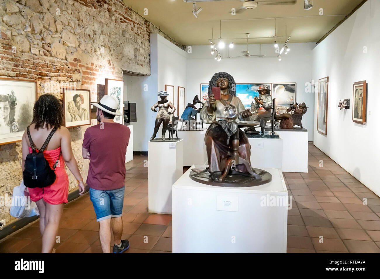 Cartagena Colombia,Museo de Arte Moderno,modern art artwork museum ...