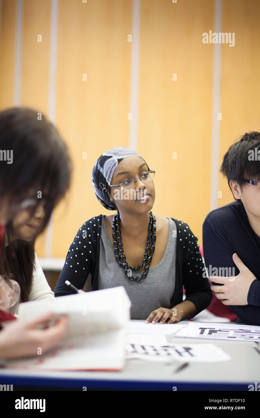 adults in a further education college studying EFL, English as a ...