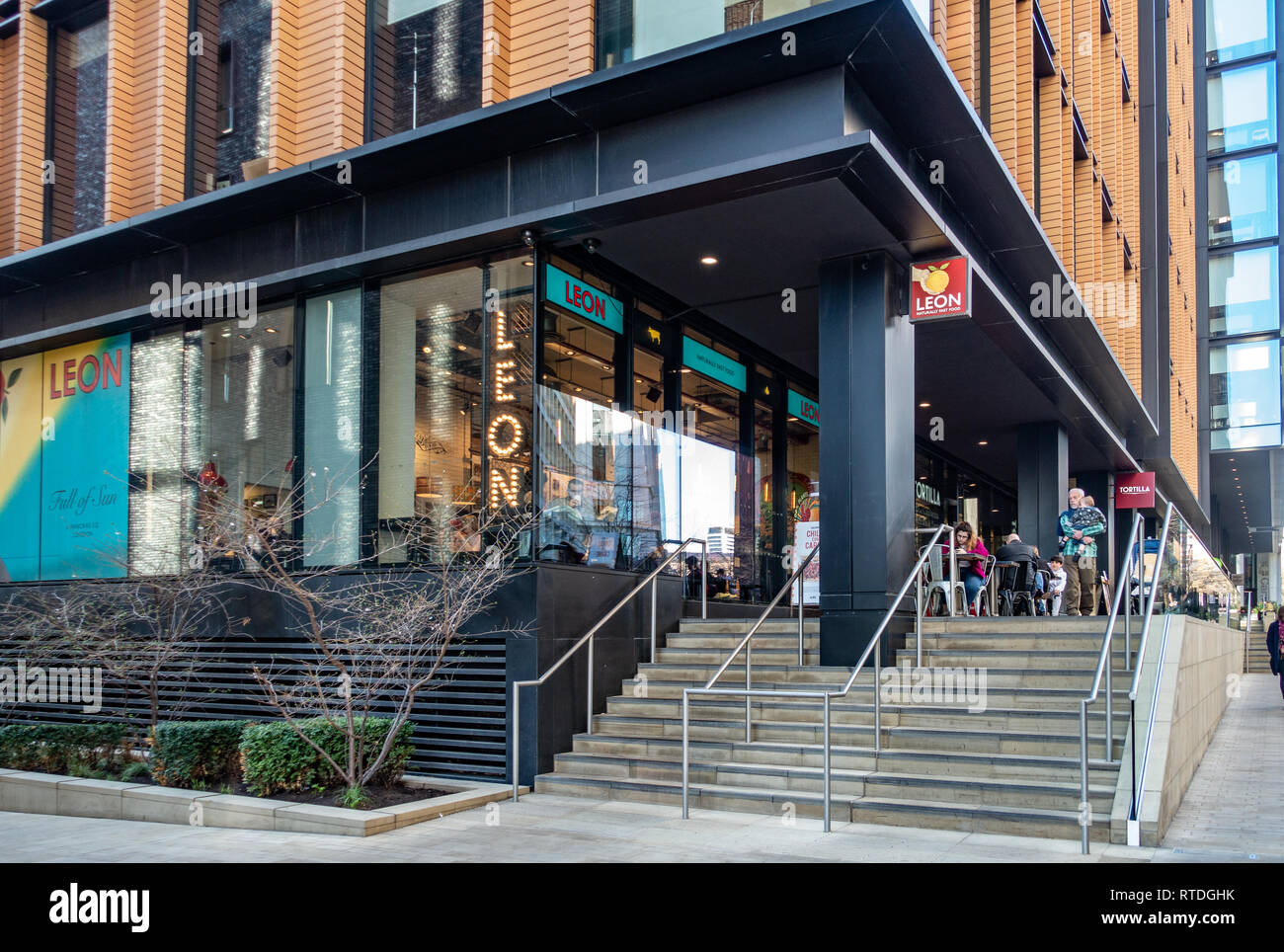 Leon, a naturally fast food outlet of a health-conscious counter-serve ...