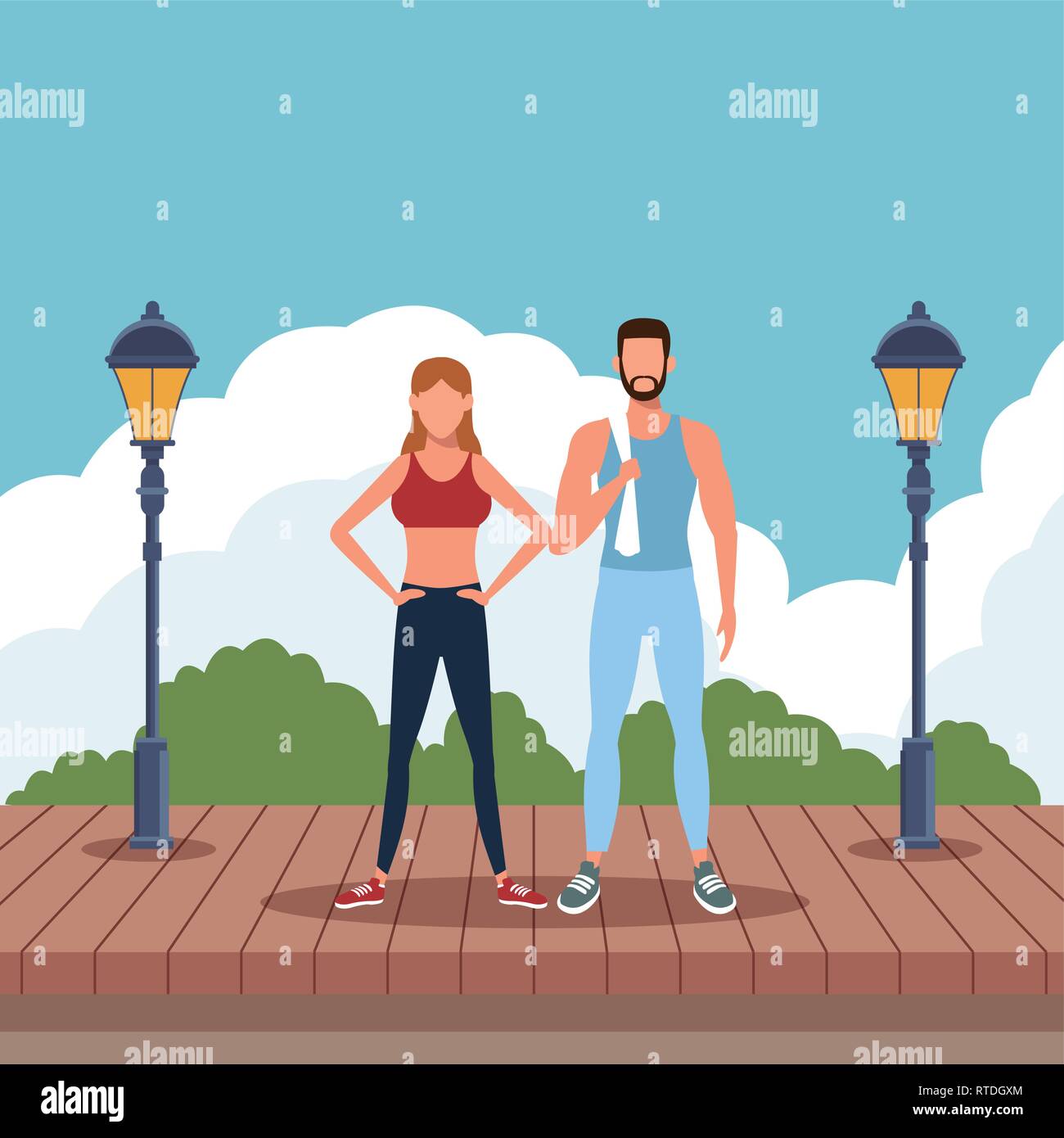 Team working together sport Stock Vector Images - Alamy