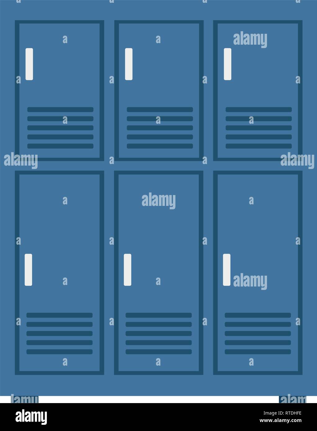 Fitness club lockers Stock Vector Images - Alamy