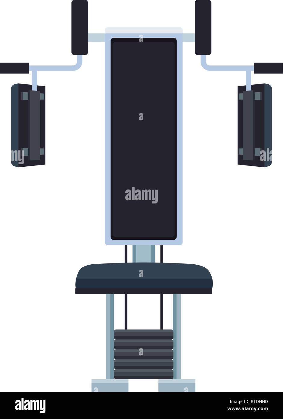 pectoral fly machine Stock Vector Image & Art - Alamy