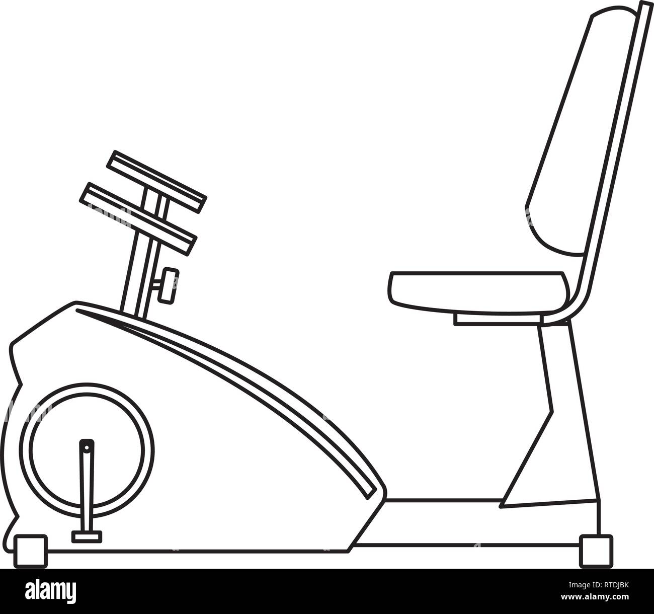 cycling machine icon Stock Vector Image & Art - Alamy