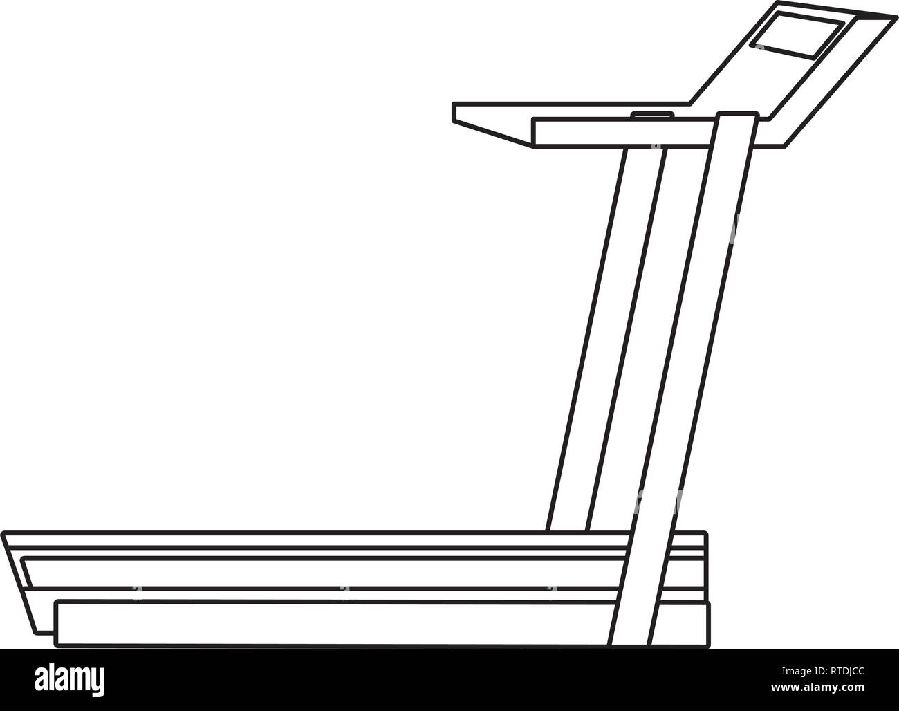 running machine icon Stock Vector Image & Art - Alamy