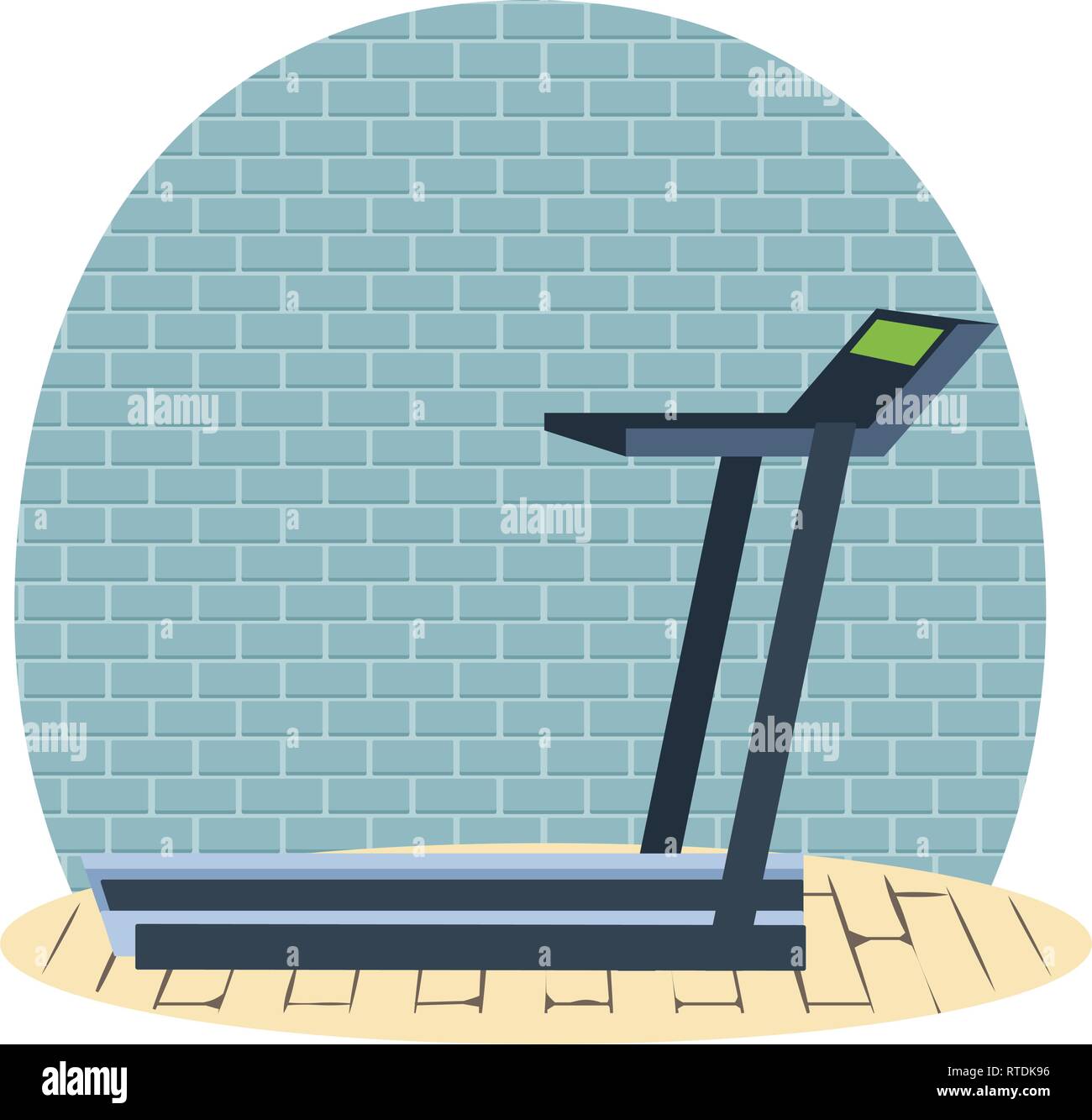 running machine icon Stock Vector Image & Art - Alamy