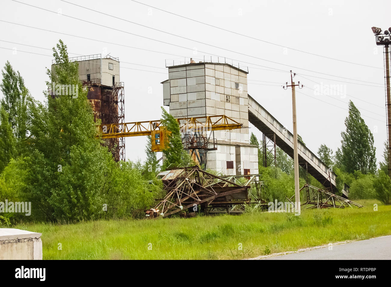 Pripyat, the exclusion zone of the Chernobyl disaster Stock Photo - Alamy
